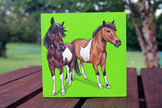 Paintings of the Painting Ponies